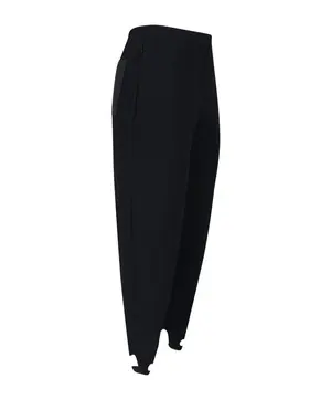 Loewe Stirrup Trousers In Stretch Wool Blend - Black