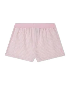 Polo Ralph Lauren Big Pony Logo T-shirt And Striped Shorts Set