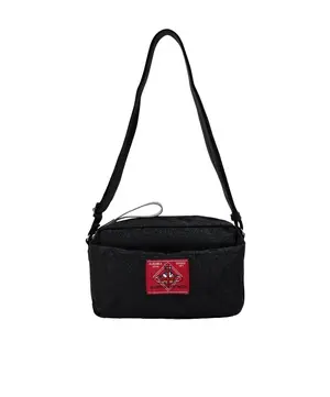 VIVIENNE WESTWOOD Jacquardnylon Crossbody Bag - Black