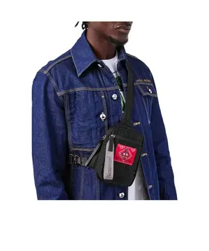 VIVIENNE WESTWOOD Jacquardnylon Sling Bag