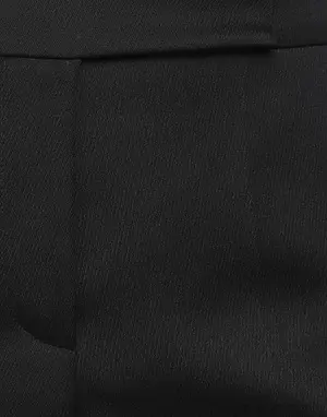 Tory Burch Belted Wool Wide-leg Cropped Pants