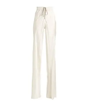 Rick Owens Loose-fitting Satin Trousers