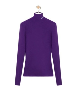 Loewe Viscose Blend Turtleneck Top