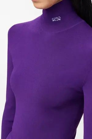 Loewe Viscose Blend Turtleneck Top