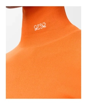 Loewe Ribbed Viscose Blend Turtleneck Top