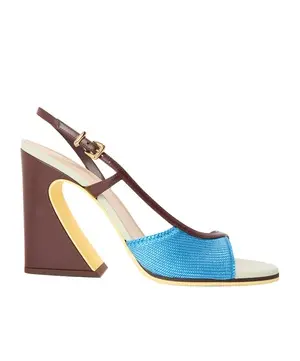 Fendi Simple High Heels - Red