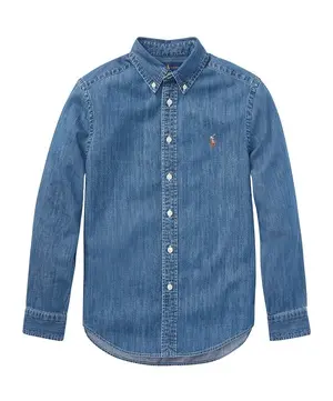 Polo Ralph Lauren Denim Longsleeve Shirt - Blue
