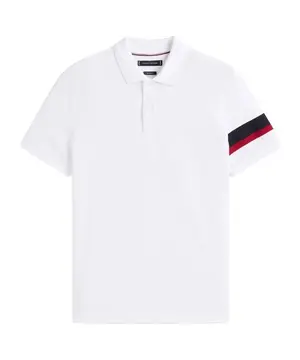 Tommy Hilfiger Shortsleeve Polo Shirt - White