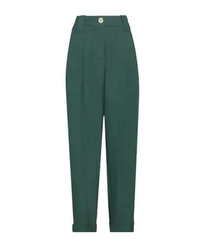 GANNI Loose Straight-leg Trousers With Button Detail