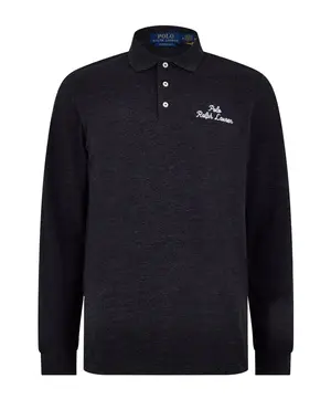 Ralph Lauren Longsleeve Polo Shirt - Black