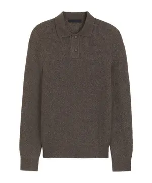 Hugo Boss Doublebreasted Longsleeve Polo Shirt