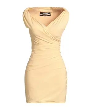 Jacquemus Sleeveless Bodycon Dress - Yellow