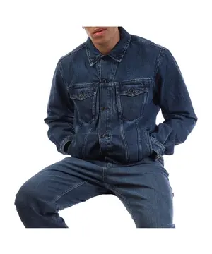 Hugo Boss Pointedcollar Denim Jacket
