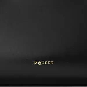 Alexander McQueen Grained Leather Tote Bag - Black