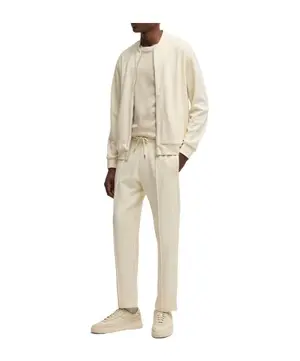 Hugo Boss Zip-up Baseball Collar Jacket