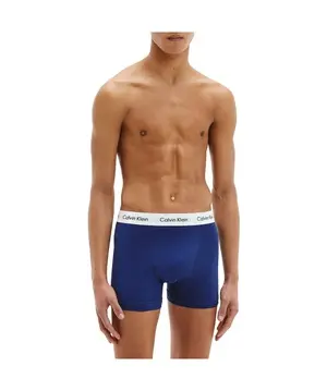 Calvin Klein Three-piece Stretch Pure Cotton Underpants