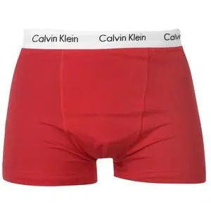 Calvin Klein Three-piece Stretch Pure Cotton Underpants