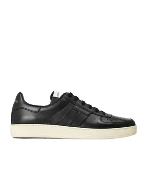 TOM FORD Fullleather Lowtop Sneakers - Black