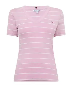 Tommy Hilfiger Pure Cotton Striped T-shirt