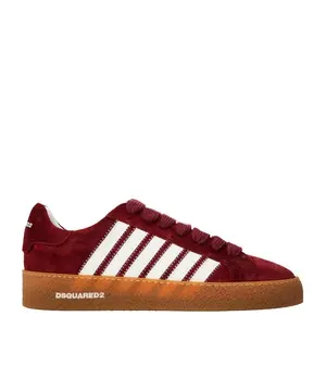 Dsquared2 Suede Lowtop Sneakers - Brown
