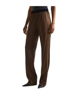 TOM FORD Silk Wide-leg Pants