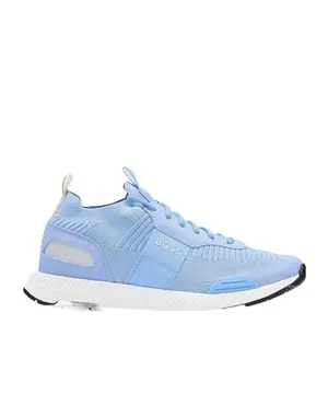 Hugo Boss Lowtop Laceup Sneakers - Blue
