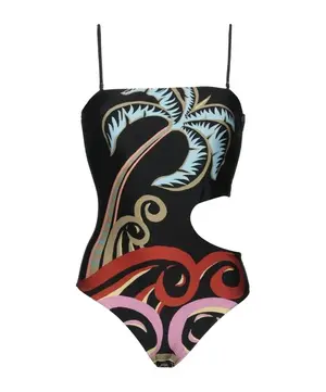 Farm Rio Stretch Top With Removable Padding And Adjustable Straps