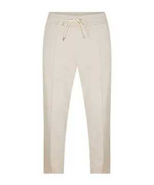 Hugo Boss Drawstring Casual Trousers - White