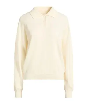 MAISON MARGIELA Light Gray Wool Knit Sweater