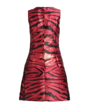 Dolce & Gabbana Sleeveless Tiger-striped Dress