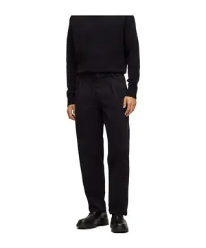 Hugo Boss Solidblack Straightleg Trousers - Black