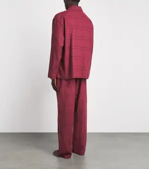Calvin Klein Cotton Flannel Pyjama Set