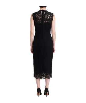 Dolce & Gabbana Sleeveless Lace Sheath Dress