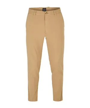 Hugo Boss Slimfit Minimalist Trousers - Nude