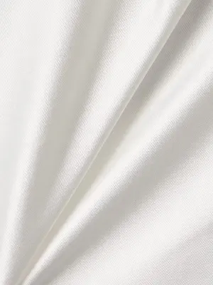 Solace Strapless Pleated Twill Gown