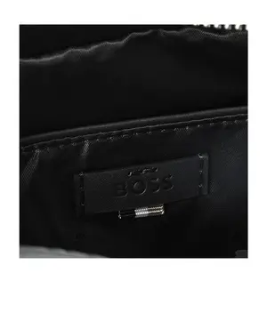 Hugo Boss Pebbledleather Vertical Crossbody Bag