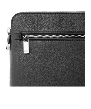 Hugo Boss Pebbledleather Vertical Pouch