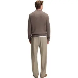 Hugo Boss Boss Double-breasted Wide-leg Trousers