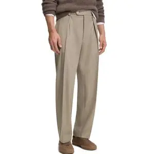 Hugo Boss Boss Double-breasted Wide-leg Trousers