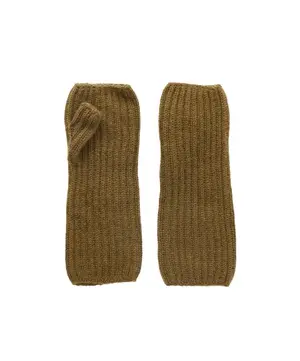 Johnstons Of Elgin Ribbed Cashmere Gloves