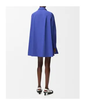 Loewe Shirt Dress With Peplum Silhouette