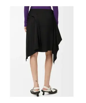 Loewe Draped Skirt In Viscose Blend