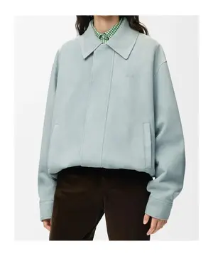Loewe Drawstring Jacket In Suede Lambskin