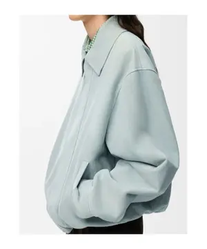 Loewe Drawstring Jacket In Suede Lambskin