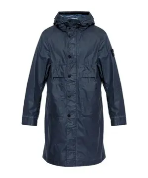 Stone Island Long-sleeved Hooded Coat