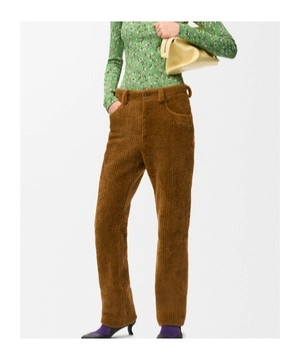 Loewe Trousers In Shearling Corduroy