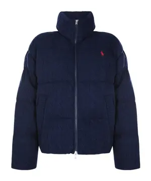 Polo Ralph Lauren Cable-knit Padded Coat