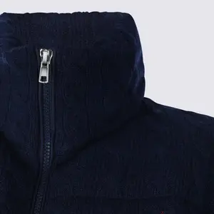Polo Ralph Lauren Cable-knit Padded Coat