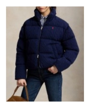 Polo Ralph Lauren Cable-knit Padded Coat