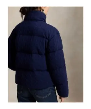 Polo Ralph Lauren Cable-knit Padded Coat